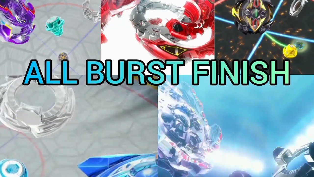 BEYBLADE BURST ALL BURST FINISH - YouTube