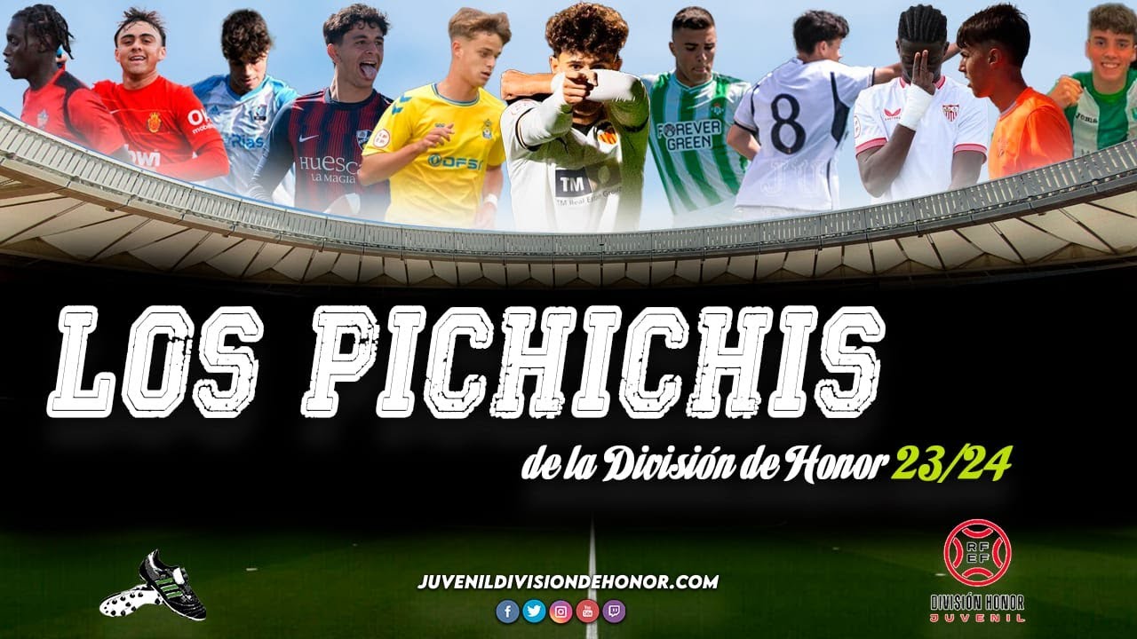 LOS PICHICHIS DE LA DIVISIÓN DE HONOR 2023/24 - YouTube