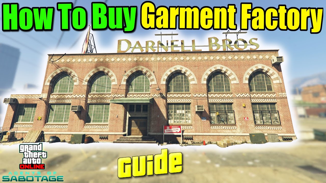 How To Get Garment Factory First Time in GTA 5 Online (Guide) - YouTube