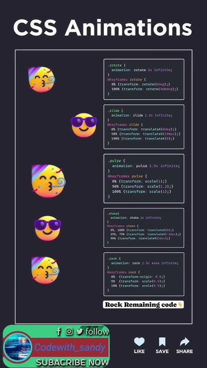 Css animations #programming #codewithme #css #subscribetomychannel #cssframework #csshovereffect ...