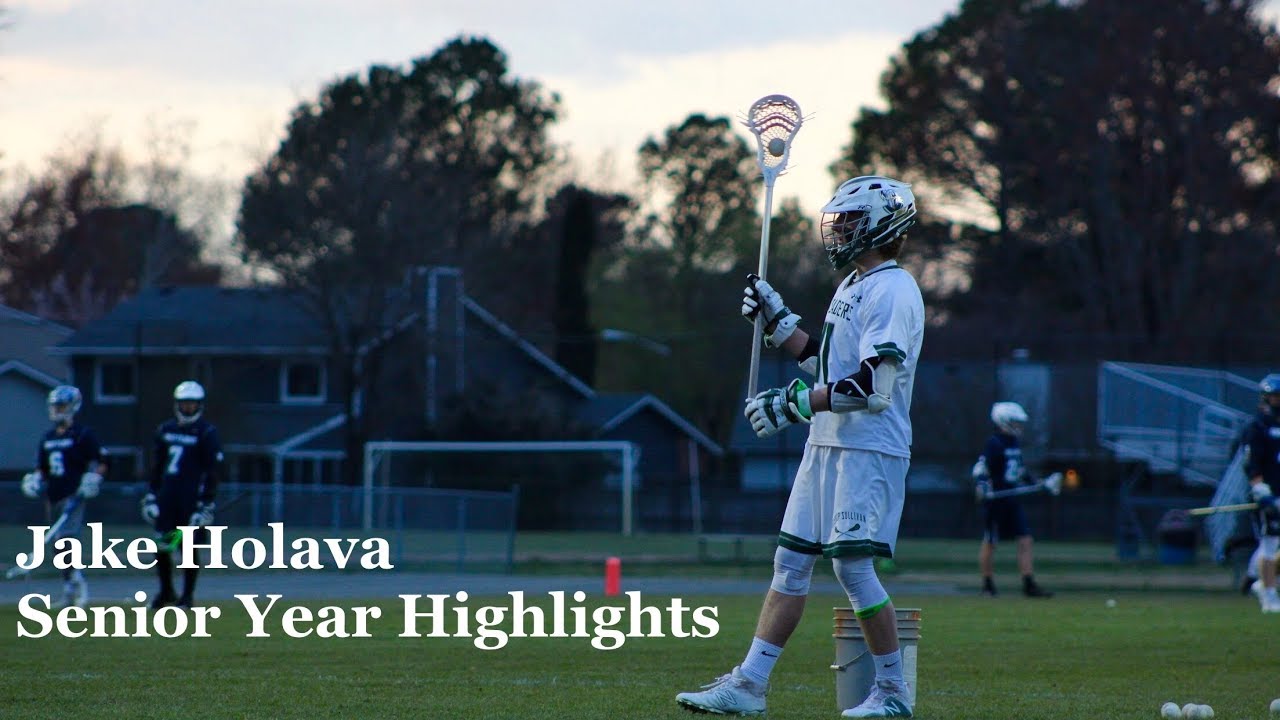 Jake Holava (Merrimack '22) Senior Year Lacrosse Highlights - YouTube