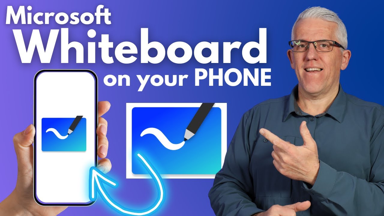 Microsoft Whiteboard: Use It On Your Phone - YouTube