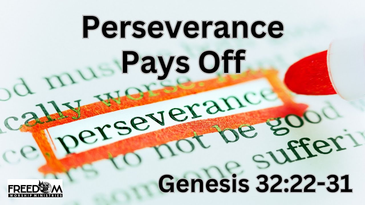 Perseverance Pays Off - YouTube