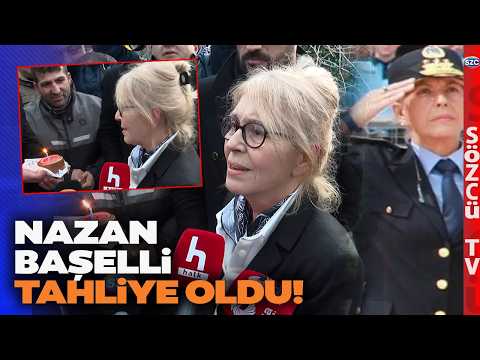İBB Davasında Tutuklanan Nazan Başelli Böyle Tahliye Oldu! Doğum Gününde Serbest Bırakıldı