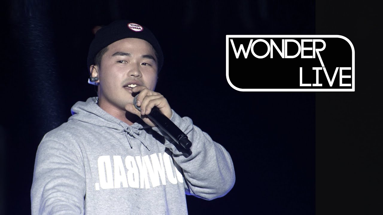WONDER LIVE: 1theK Hiphop Fest. In Busan_Microdot(마이크로닷) - YouTube