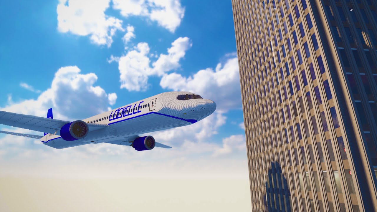 Realistic Plane Crashes vs Buildings #9 | Teardown - YouTube