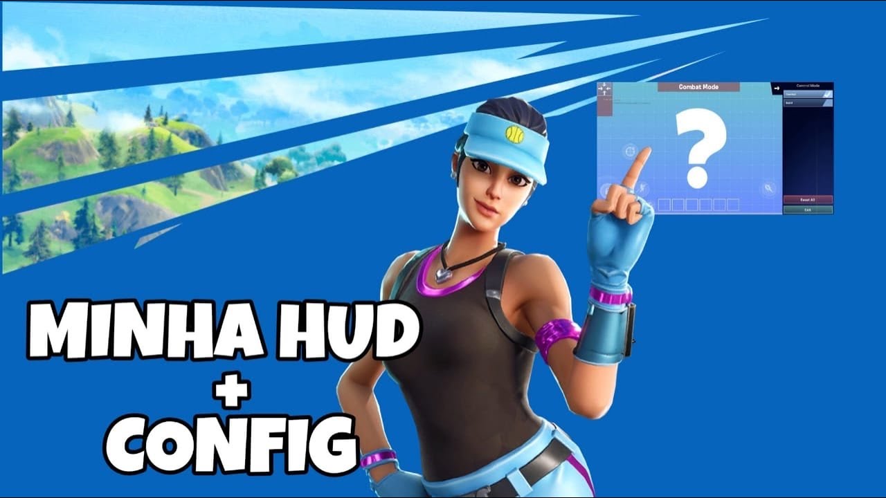 COMO ESCOLHER A HUD IDEAL | Fortnite Mobile - YouTube