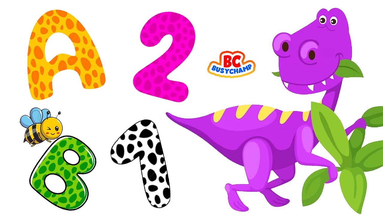 ABC and 123 Learning Videos For Toddlers | ABC Phonics Song For ...