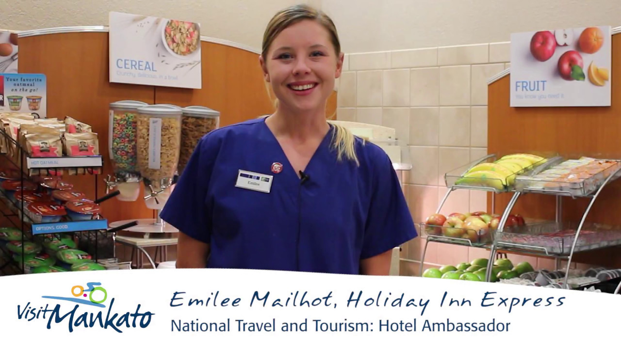 Emilee Mailhot of Holiday Inn Express & Suites Visit Mankato's 2017 ...