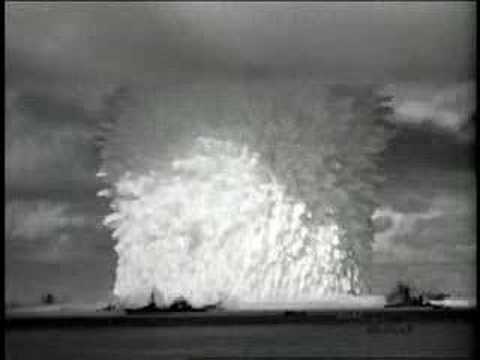 Atomic bomb on water (fake or real?) - YouTube