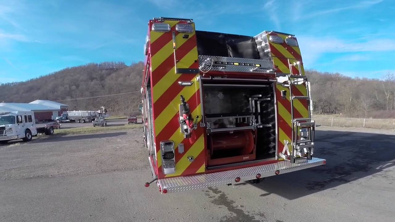 4 Guys Fire Trucks-Girdletree, MD Rescue Pumper - YouTube