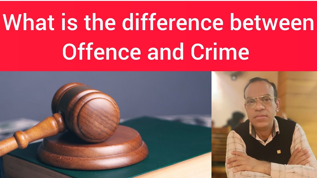 difference between Offence and Crime #shortvideo #youtube #instagram # ...