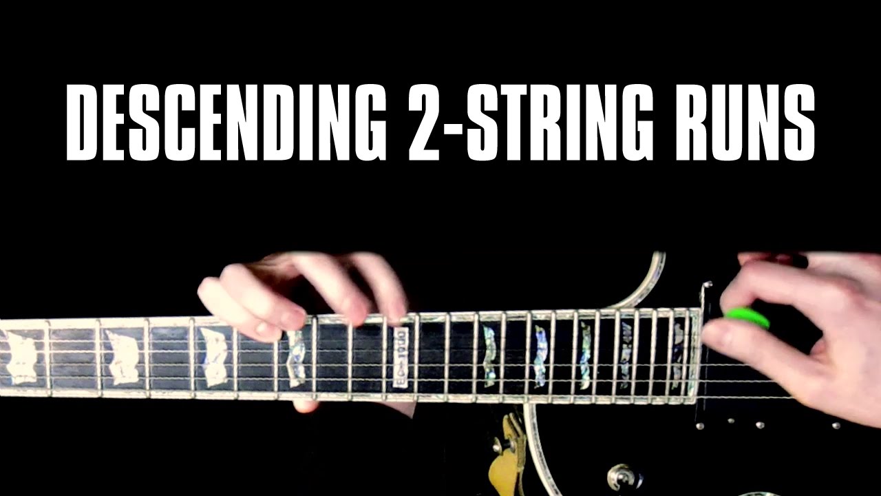 Eight-note pattern for arpeggios and scales on two strings - YouTube