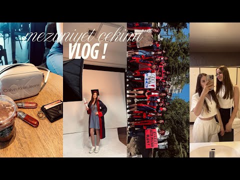 MEZUNİYET FOTOGRAF CEKİMİ VLOG ! 📸