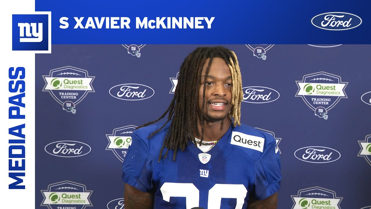 Xavier McKinney on Preparing for Final Preseason Game | New York Giants ...