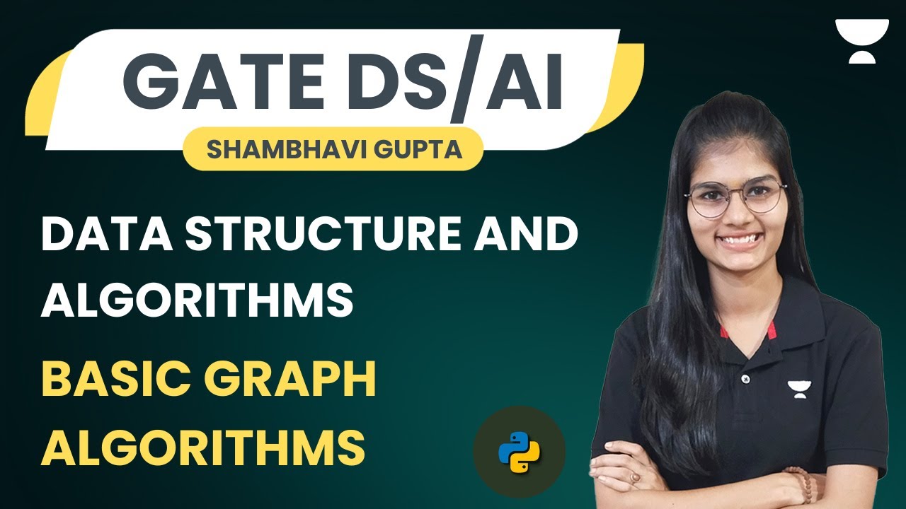Data structure and algorithms | Basic graph algorithms | GATE CSE 2024 ...