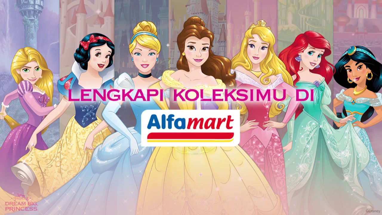 Alfamart | Disney Lengkapi Bracelets & Charms Disney Big Princess mu ...
