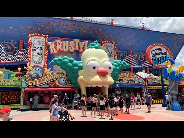 Krustyland The Simpson39s Ride At Universal Studios Orlando