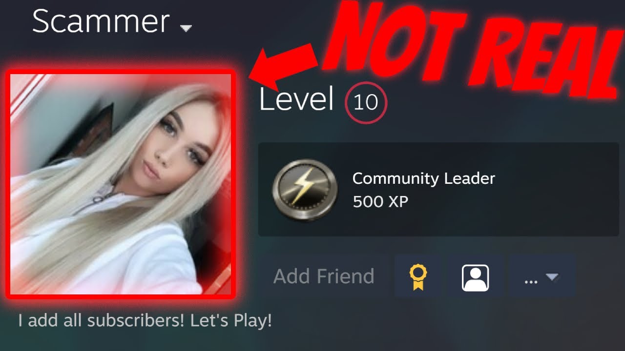 How to Spot a Steam Scammer - YouTube