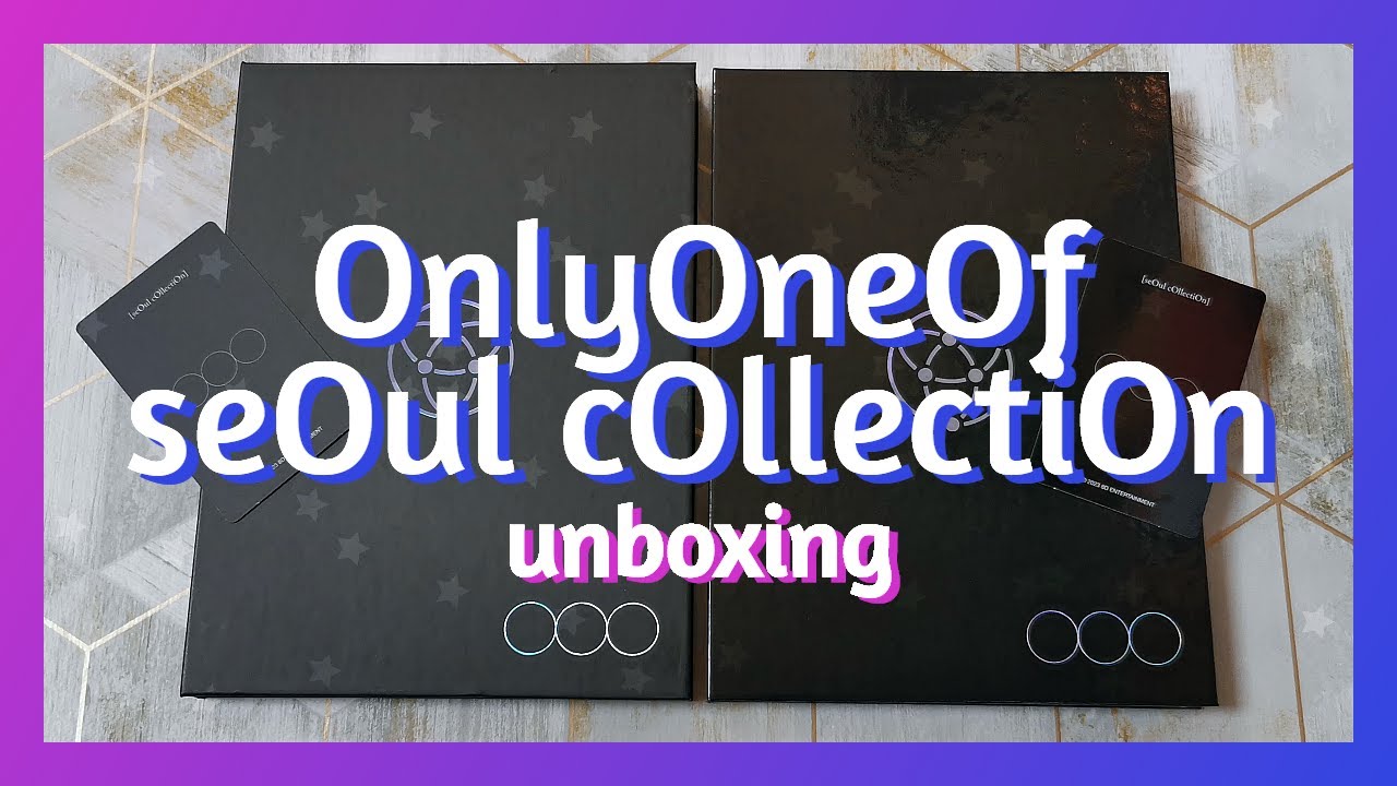 🏁 OnlyOneOf - seOul cOllectiOn album unboxing 🏁 - YouTube