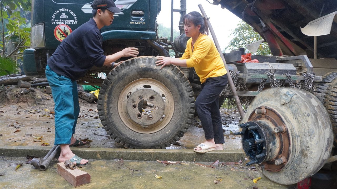 Mechanic Girl: Repair and Restoration of The Entire Truck Front Wheel ...
