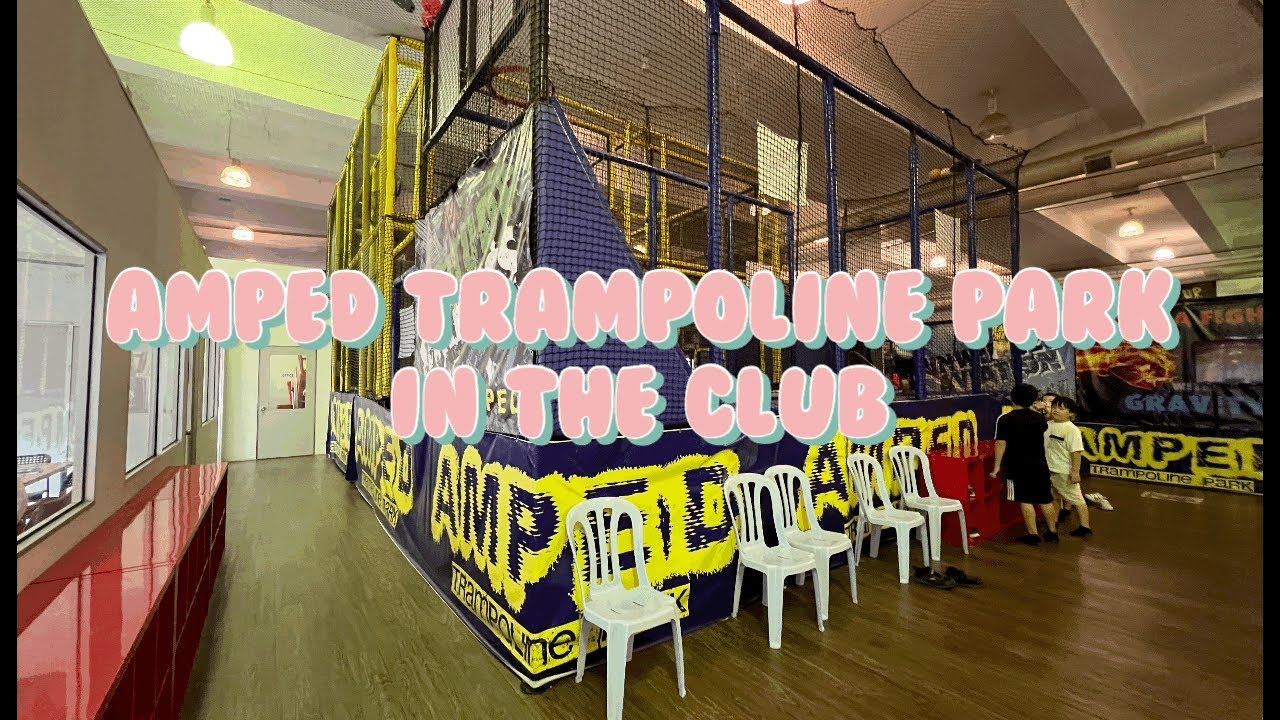 Amped Trampoline park in The Club - YouTube