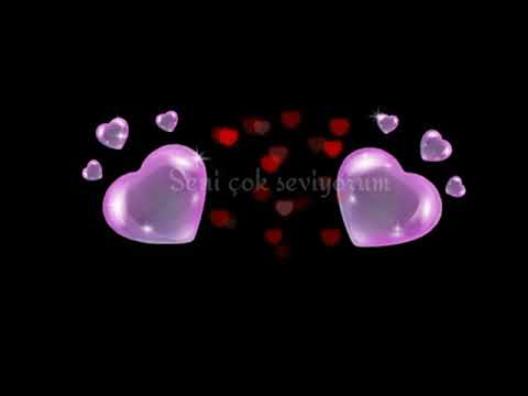 213- Sağa Sola Atan Mor Kalpler (USB VİDEO ANİMASYON)