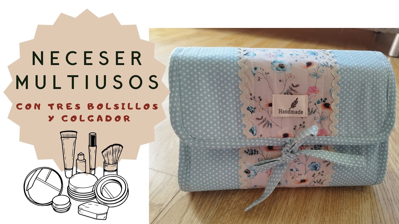 😍😍COMO HACER UN NECESER MULTIUSOS ️ ️Paso a paso - YouTube