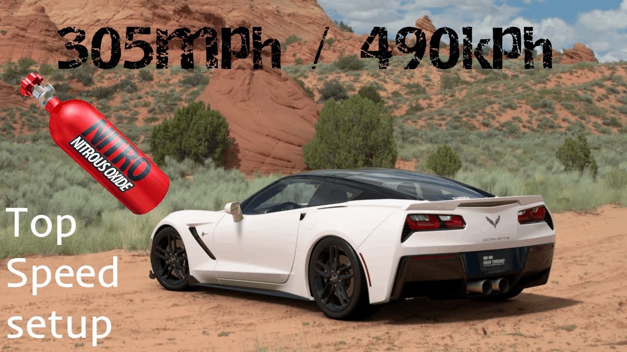 UPDATED 305mph (490kph) Corvette C7 Top Speed Tune | Gran Turismo 7 ...