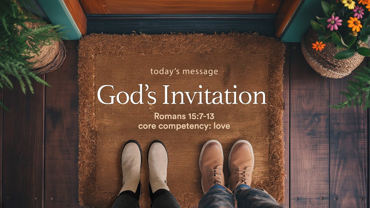 God's Invitation | Romans 15:7-13 | David Daniels | Central Bible ...