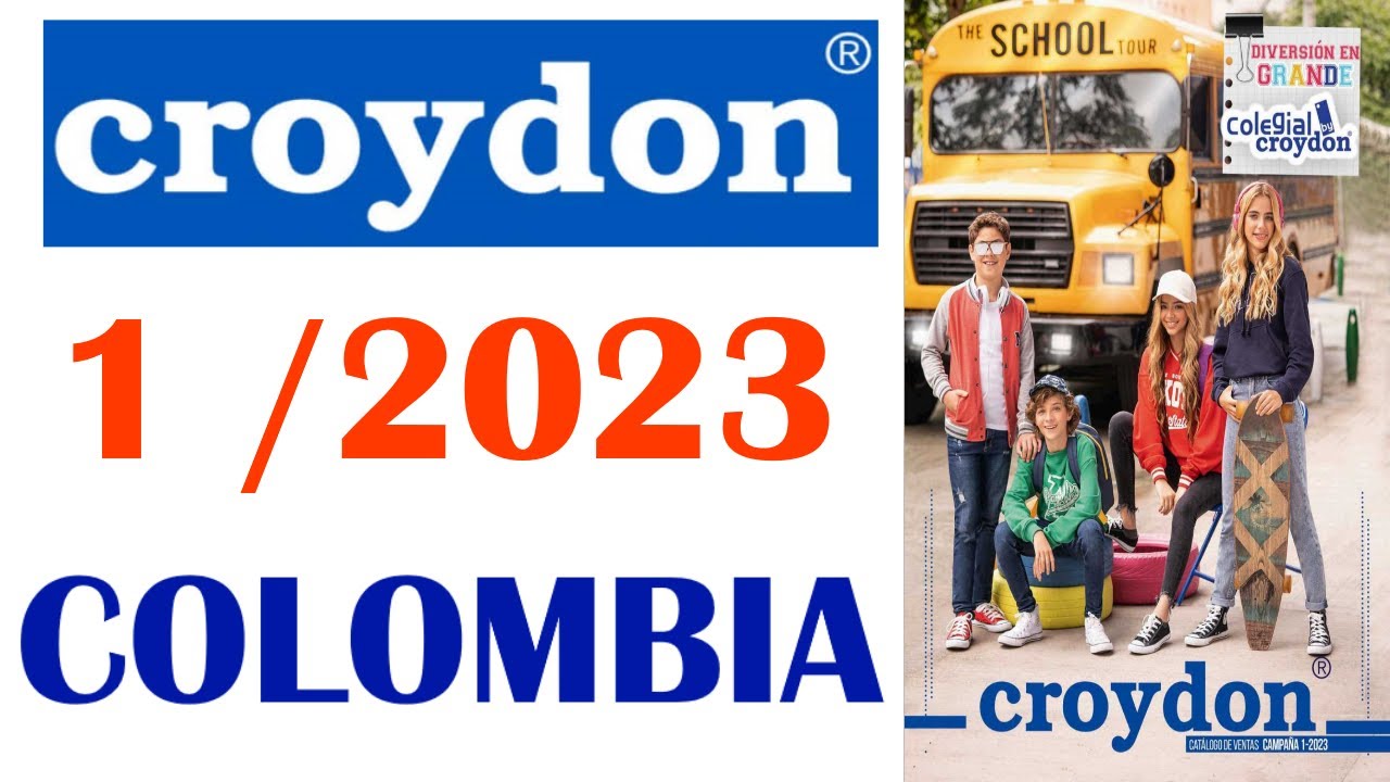 CATALOGO CROYDON CAMPAÑA 1 / 2023 COLOMBIA - YouTube