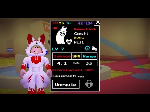 My first look at Dapperblook in Undertale Adventures - YouTube
