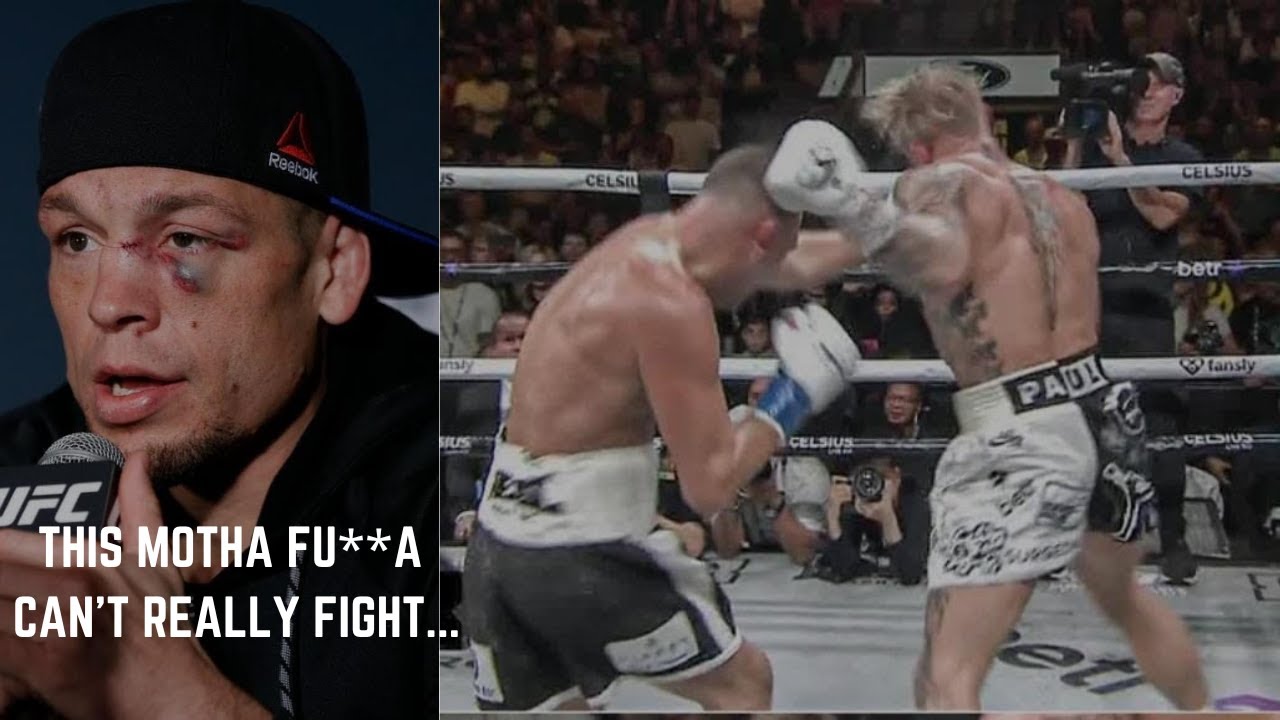When Trash Talk Goes Wrong In Boxing: Jake Paul vs Nate Diaz - YouTube