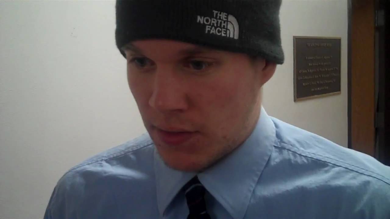 Kain Tisi after SLU/Cornell - YouTube