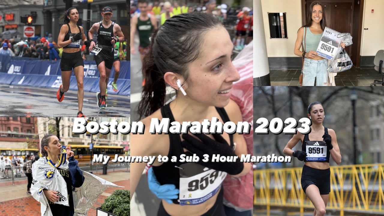 BOSTON MARATHON 2023: My Big Time Goal, Race Day Prep, Carb Loading ...