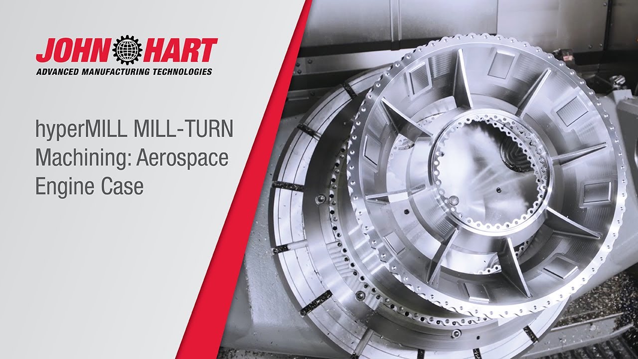 hyperMILL CAM Software for the Aerospace Industry - YouTube