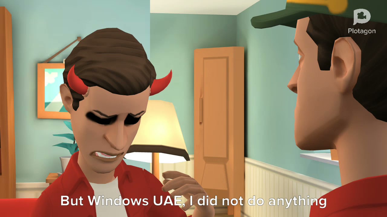 Evil Windows UAE Gets Grounded For Nothing - YouTube