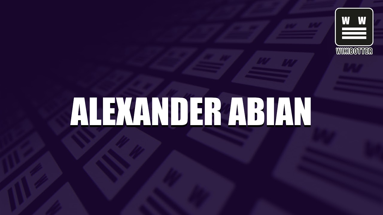 Alexander Abian - YouTube