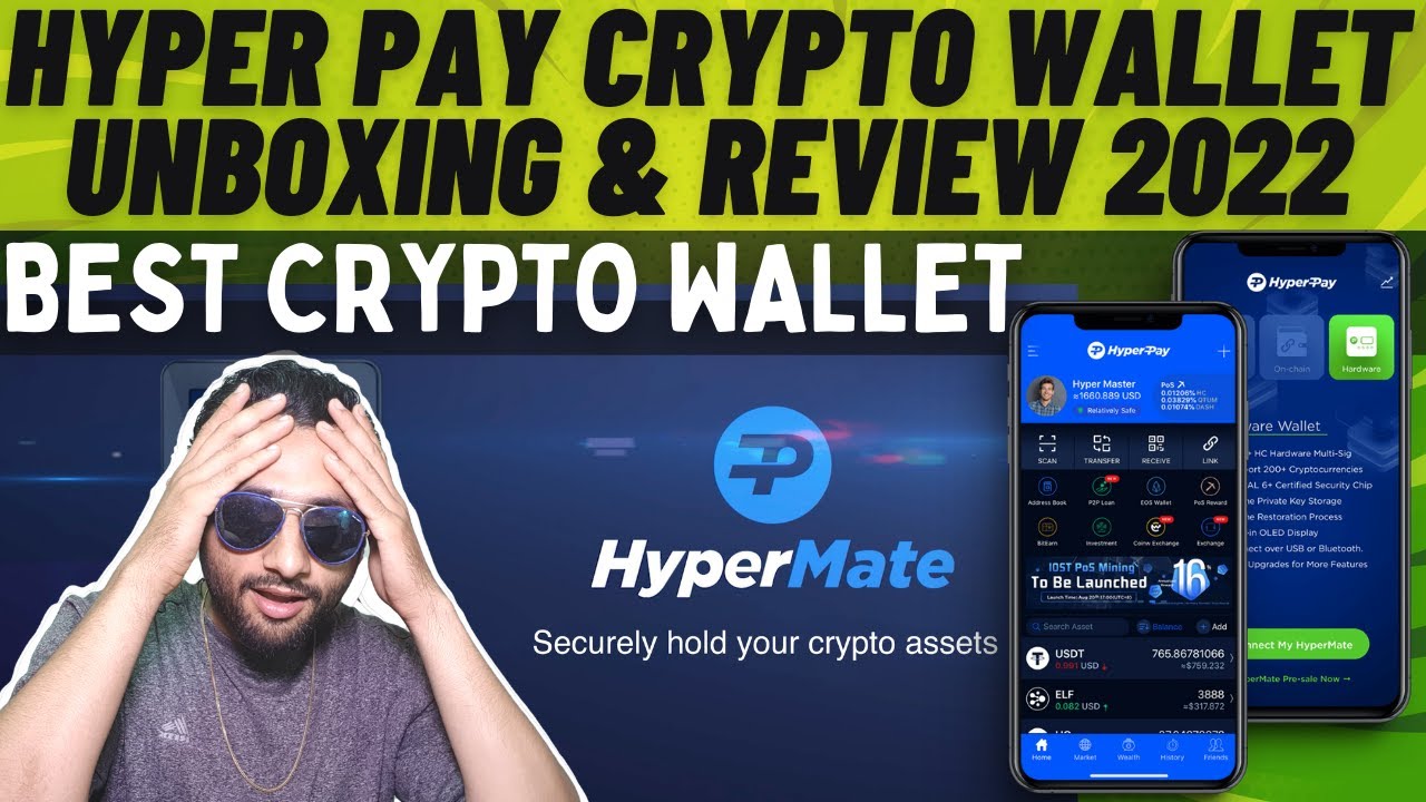 Hyperpay Crypto Wallet Review & Unboxing | Cryptocurrency Hardware Wallet HyperMate Pro (2022 ...