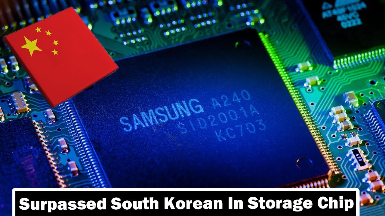 China's storage Chip surpassed South Korean's. Samsung's profit ...