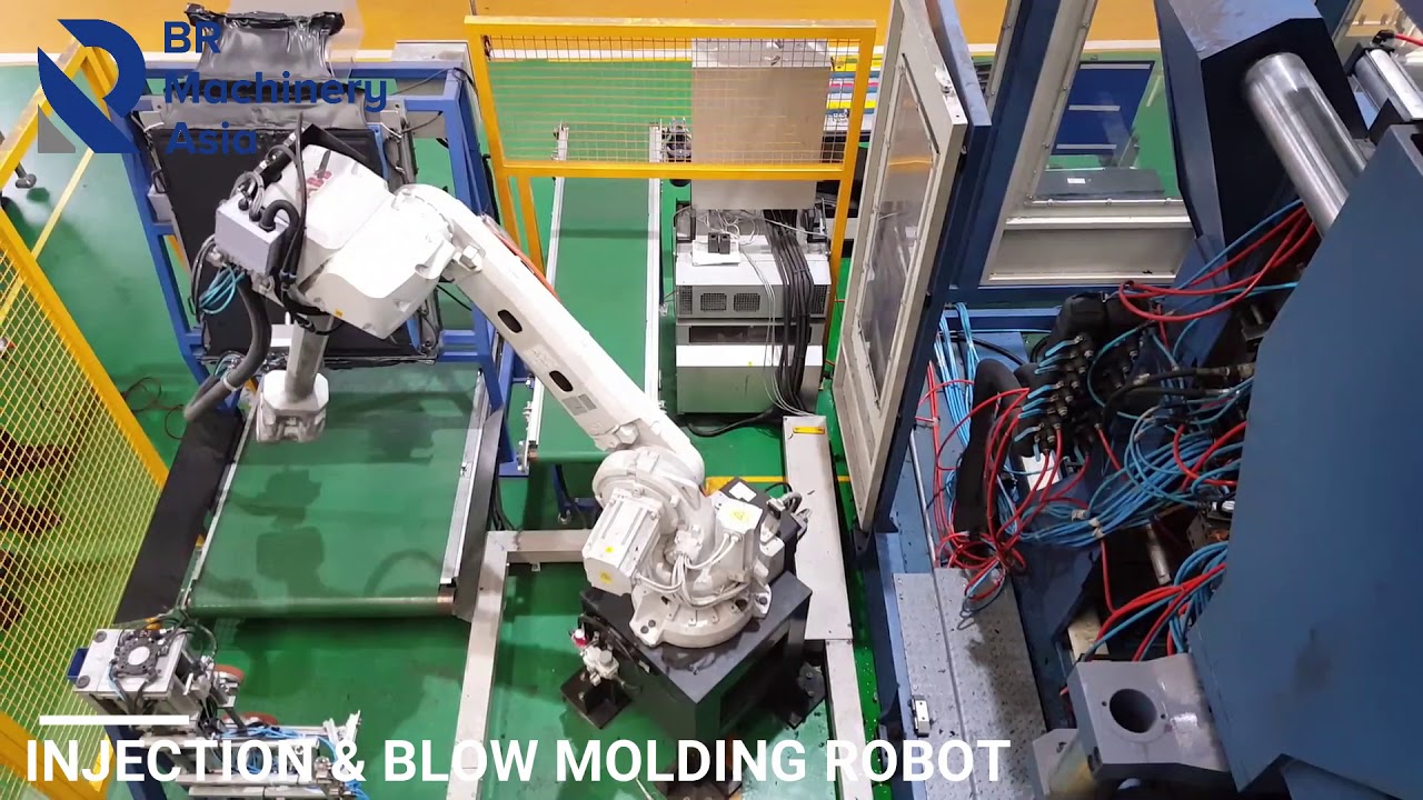 Injection & Blow Molding Robot - YouTube