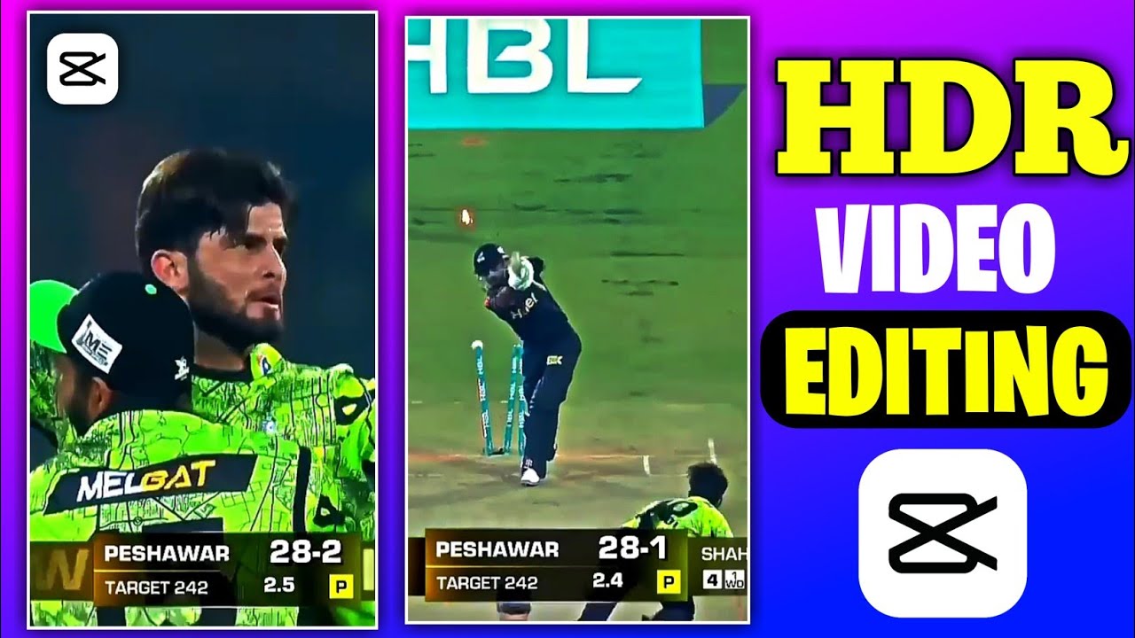 Capcut HDR Video Editing Tutorial | capcut 4k Editing | Capcut black effect | Baloch Editz - YouTube