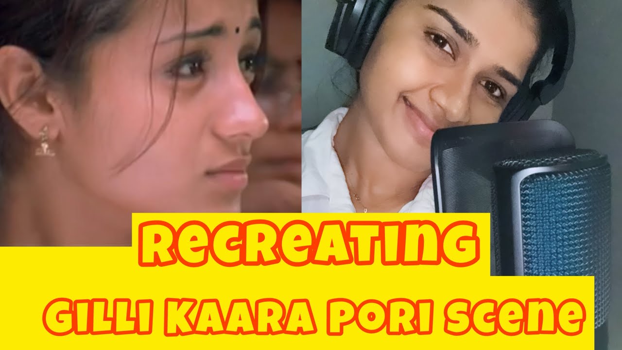 Recreating Gilli Scene | Akshaya Praba - YouTube