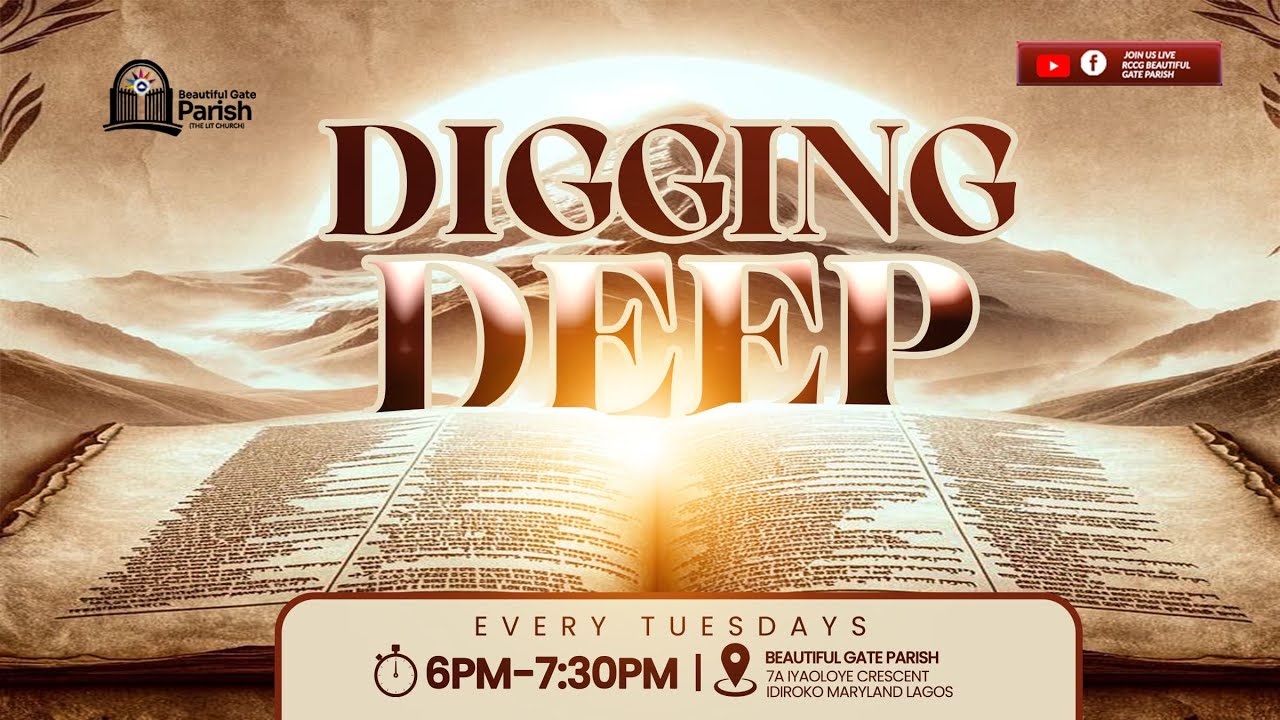 DIGGING DEEP SERVICE || OCTOBER 29TH 2024 - YouTube