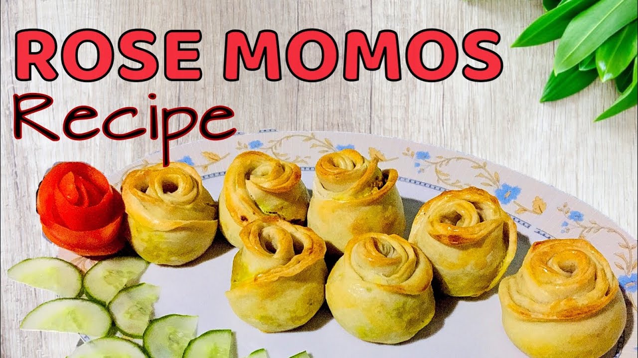 Rose Momos Recipe / ரோஸ் மாம்ஸ் செய்முறை / தமிழ் சமையலறை / Leaf Kitche ...