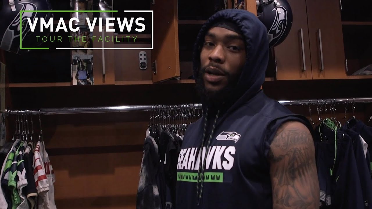 VMAC Views: Tedric Thompson's Locker | 2019 Seattle Seahawks - YouTube