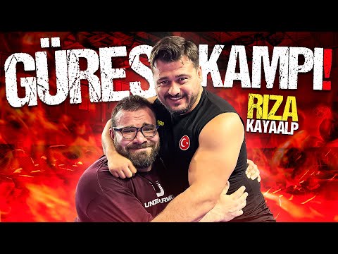 RIZA KAYAALP ile GÜREŞ KAMPINDA BİR GÜN!