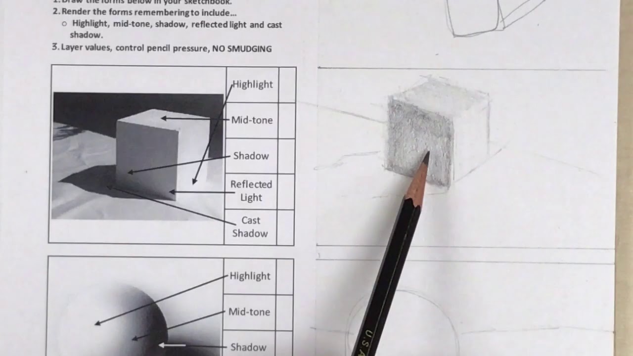 Adding value to shapes to create form - YouTube