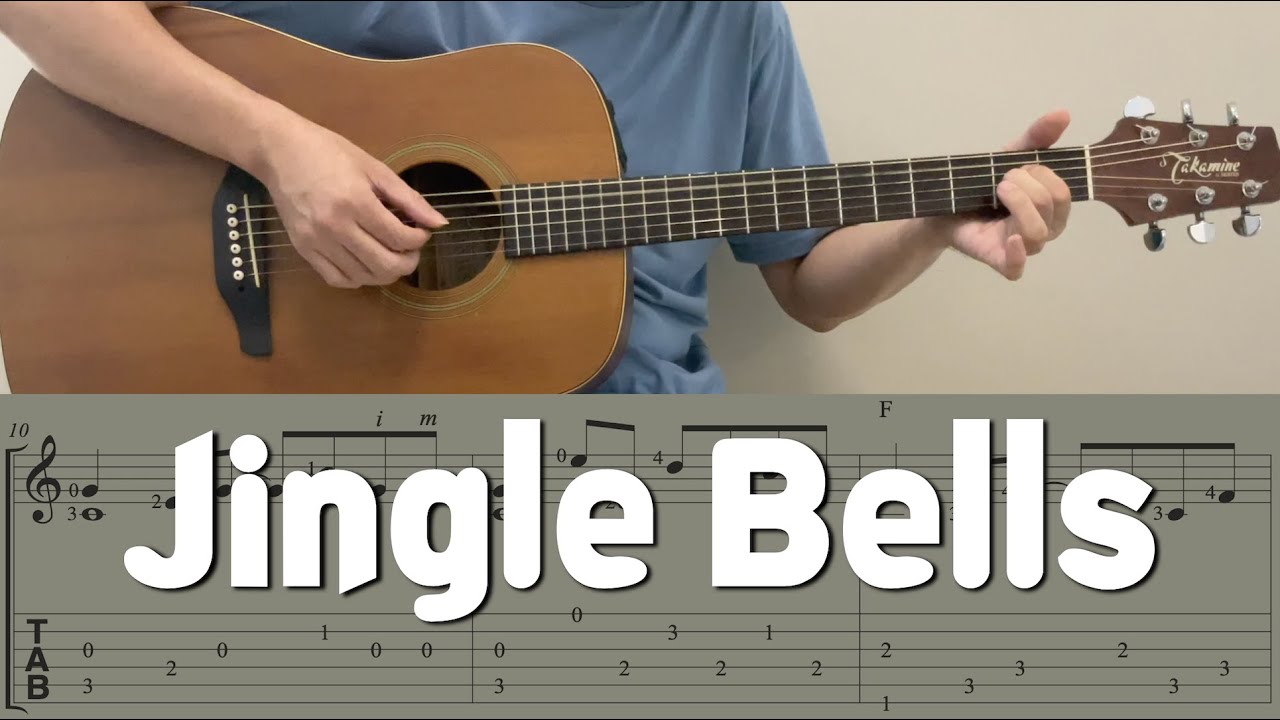 Jingle Bells (Guitar) [Notation + TAB] - YouTube