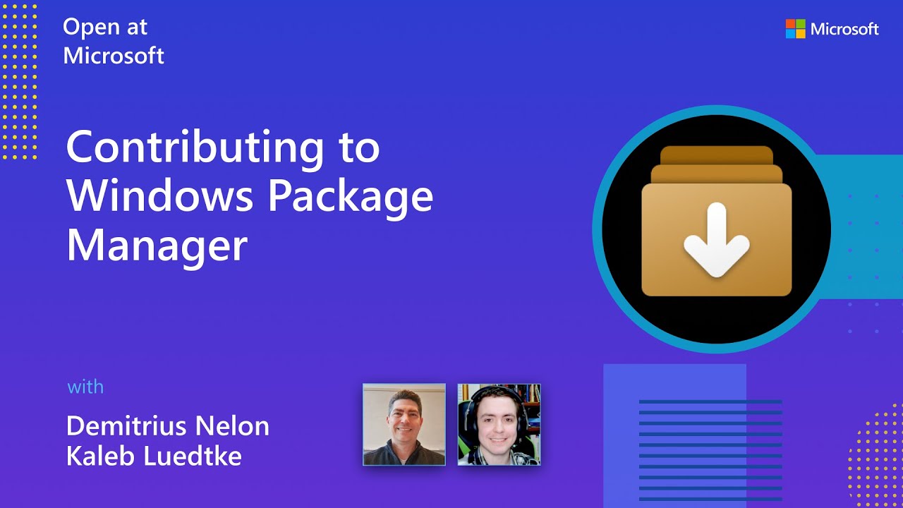 Contributing to Windows Package Manager - YouTube